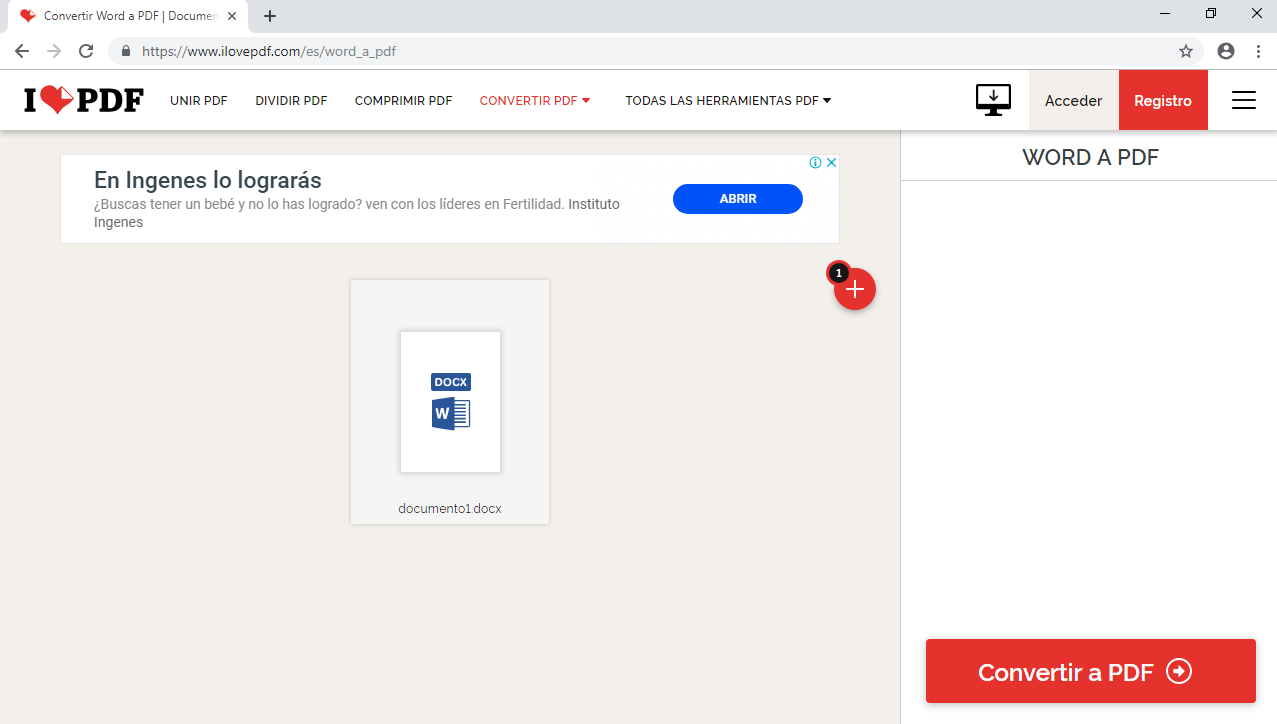Como convertir documentos Office a PDF