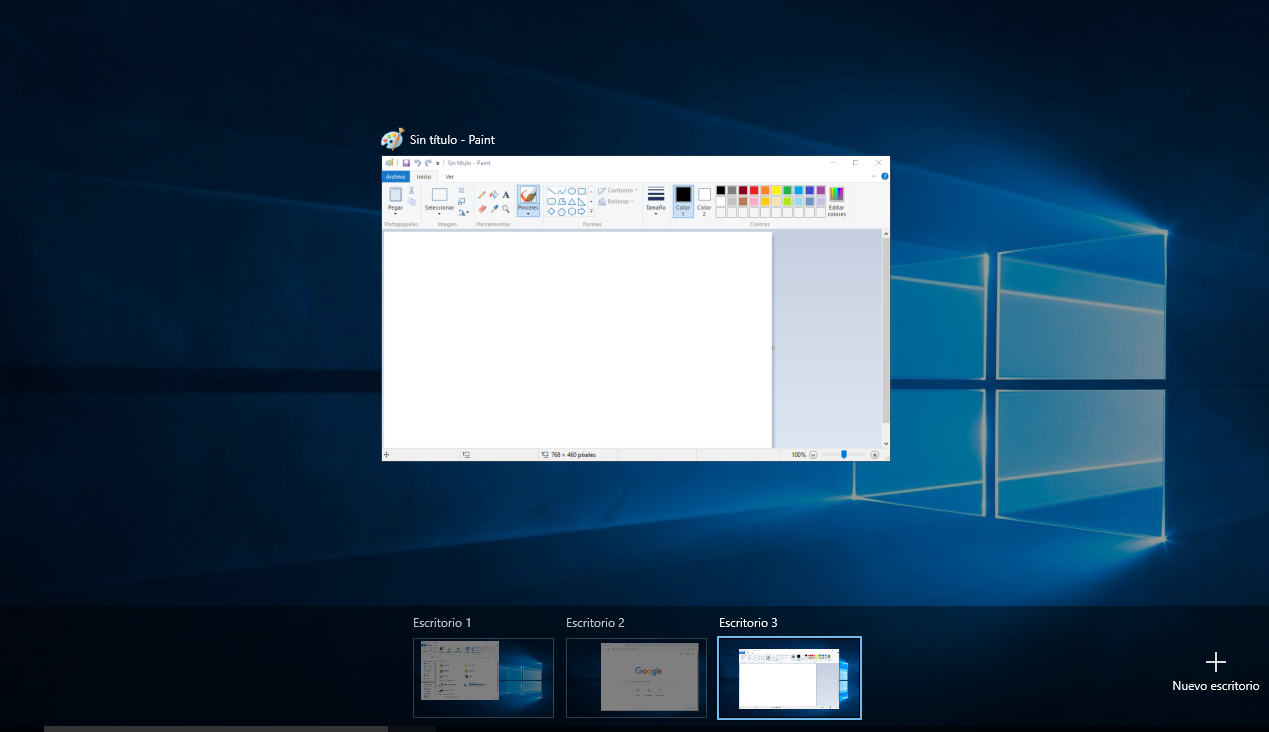 Como usar los escritorios virtuales en Windows 10