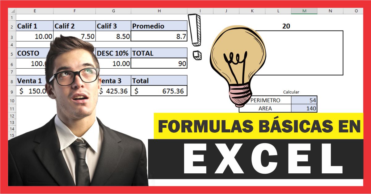 Trabajar con Formulas básicas en Excel